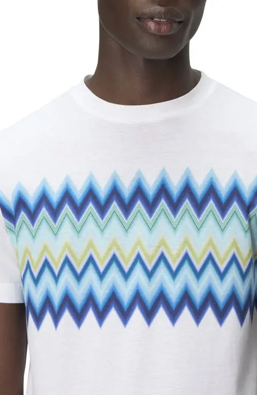 Missoni Short-sleeve T-shirt With Zigzag Insert