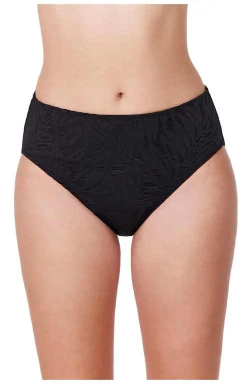 GOTTEX Skyfall Mid Waist Swim Bottom - Black