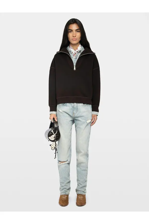 Zadig&Voltaire Maya Rhinestone Sweatshirt