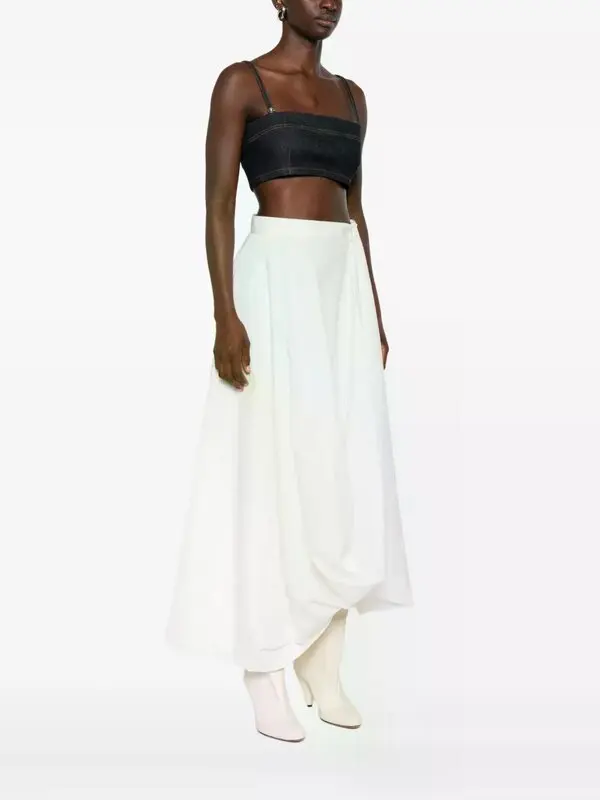 Jacquemus Denim Bandeau Top