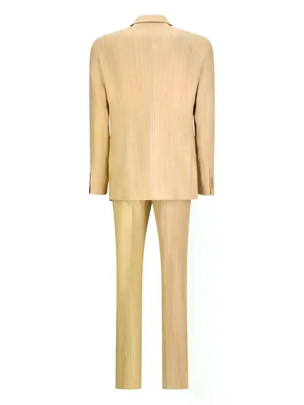 Tagliatore Pinstripe-pattern Double-breasted Suit - Neutrals