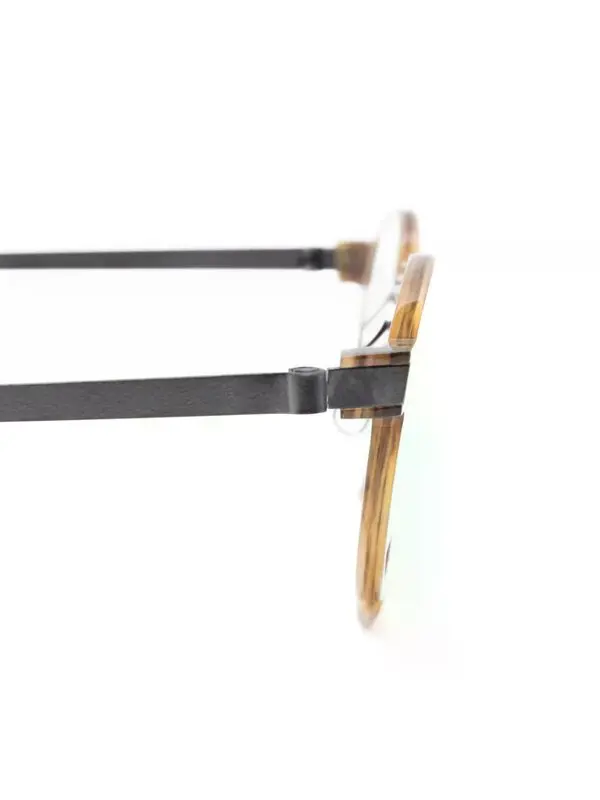LINDBERG Round-frame Glasses - Brown