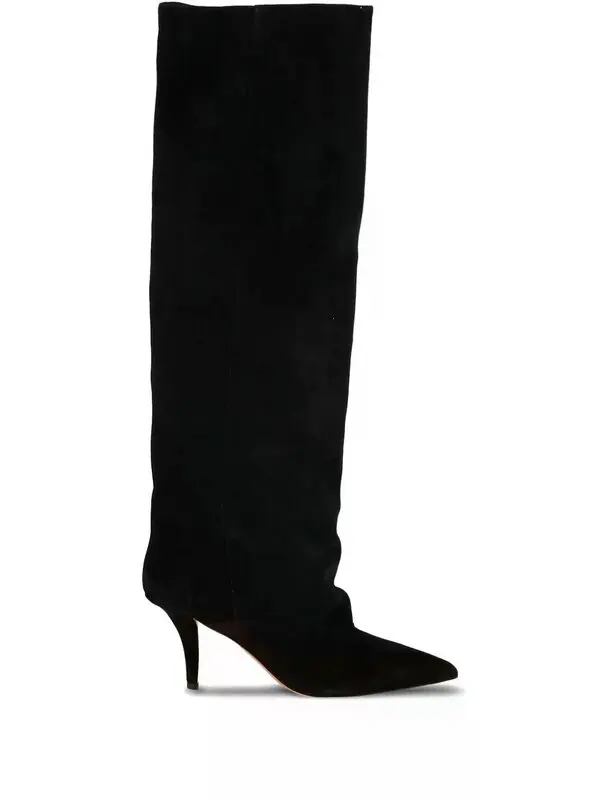 Paris Texas 75mm Suede Knee-high Boots