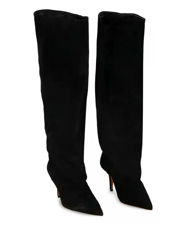 Paris Texas 75mm Suede Knee-high Boots
