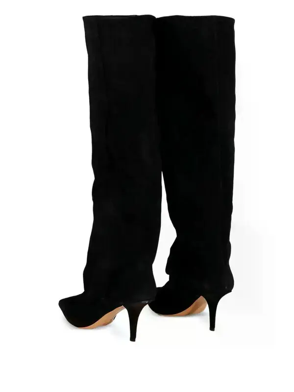 Paris Texas 75mm Suede Knee-high Boots