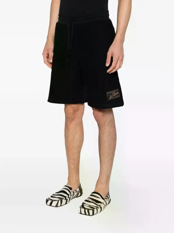 LES DEUX Reverse-weave Shorts