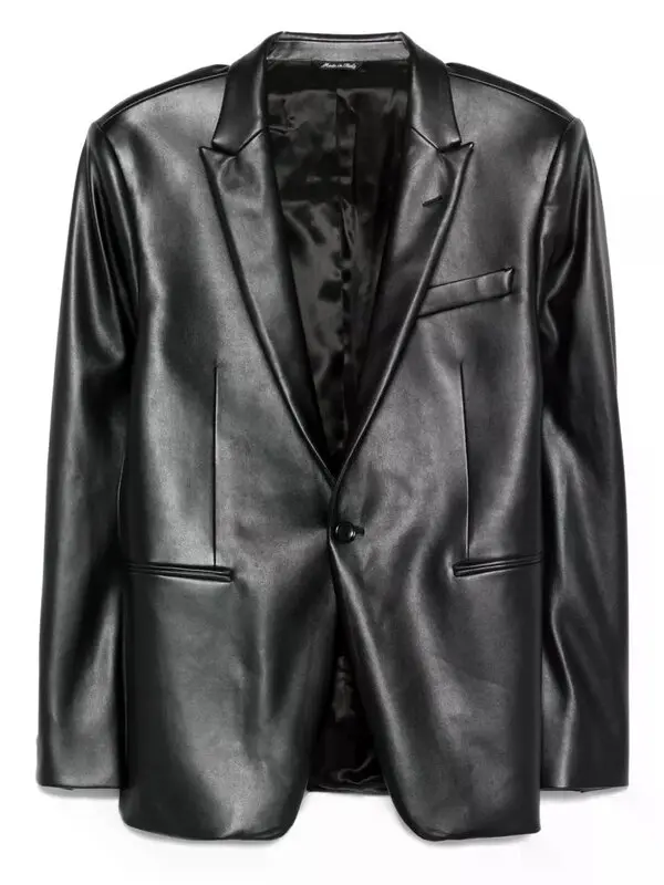 REVERES 1949 Single-breasted Leather Jacket
