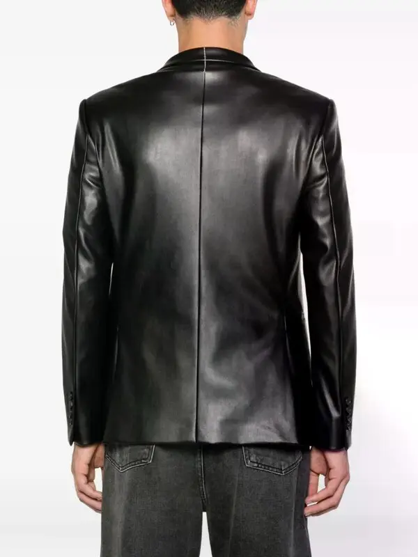 REVERES 1949 Single-breasted Leather Jacket