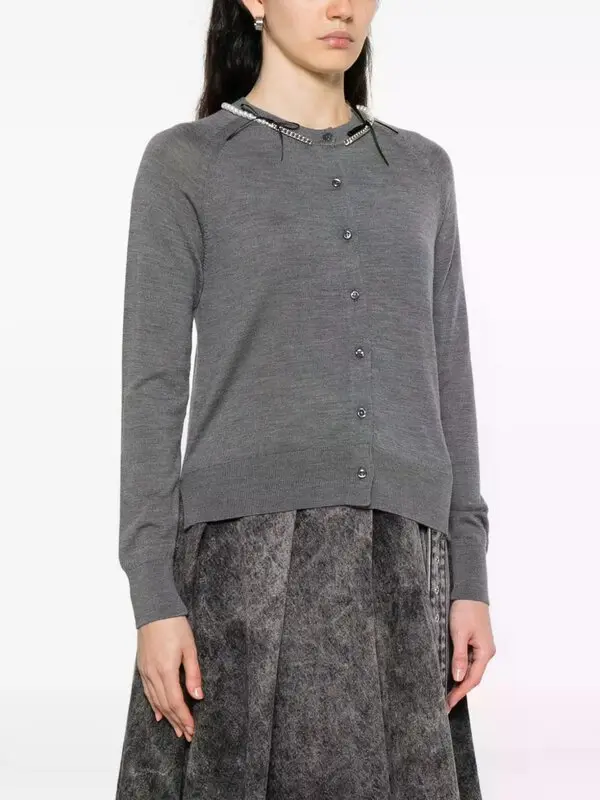 Simone Rocha Merino Wool Cardigan