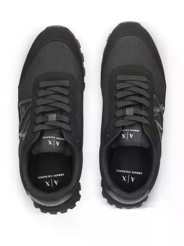 Armani Exchange Logo-detail Mesh Trainers