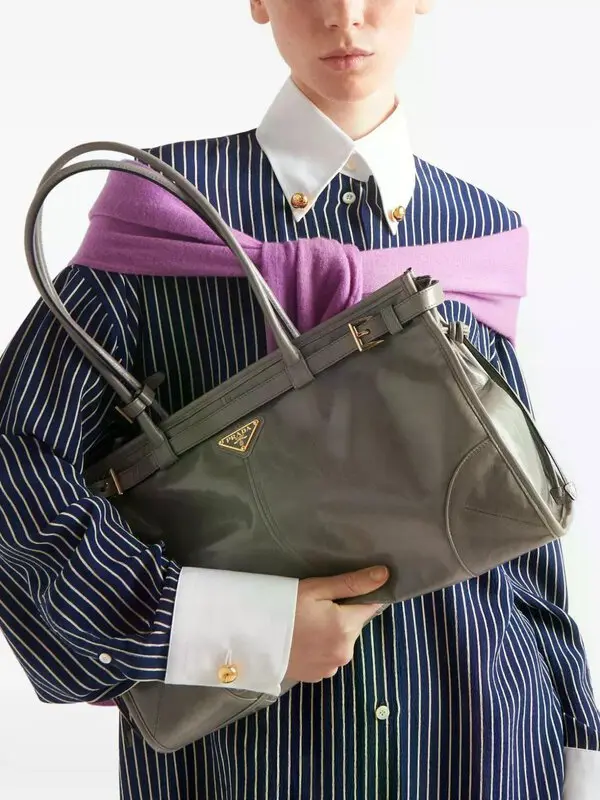 Prada Bonnie Tote Bag - Grey