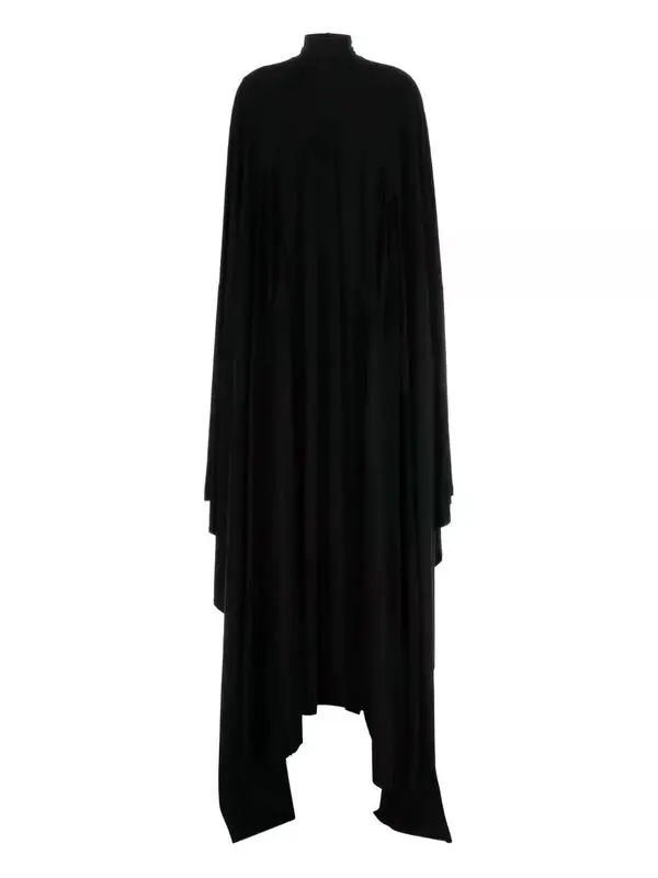 Balenciaga Asymmetric Maxi Dress