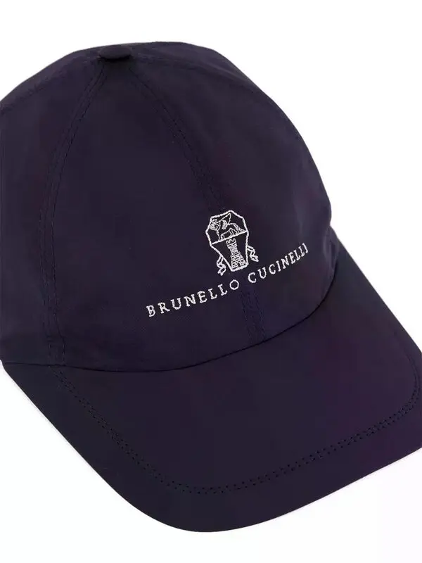 Brunello Cucinelli Logo Baseball Cap