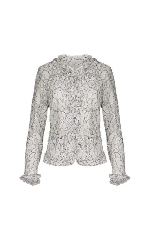 Anne Fontaine Giana Sheer Top