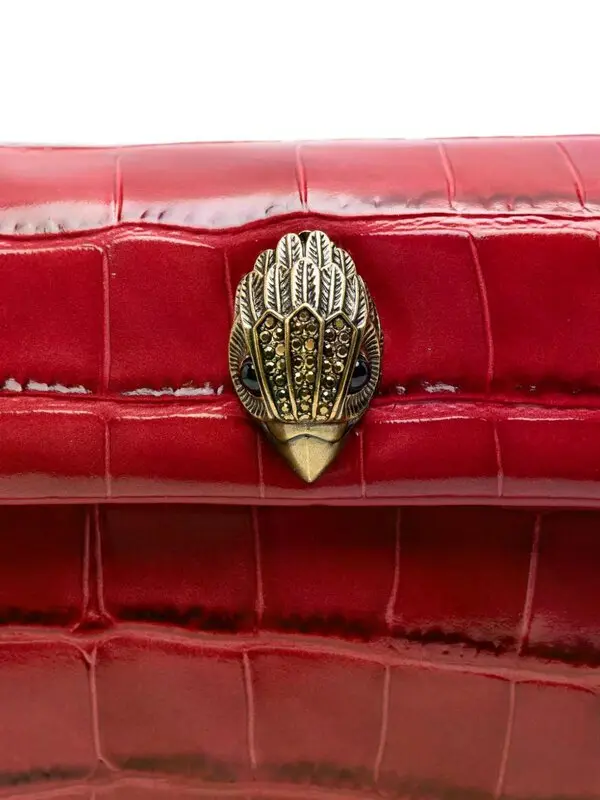 Kurt Geiger Crocodile-effect Chain Bag