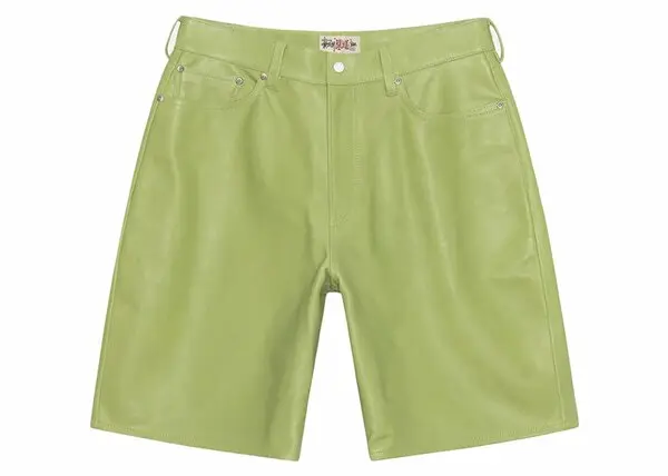 StÜssy Leather Short - Lime