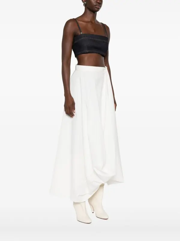 Jacquemus Denim Cropped Top