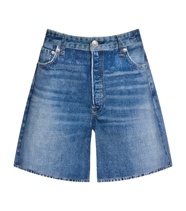 Rag & Bone Miramar Kaia Shorts - Blue