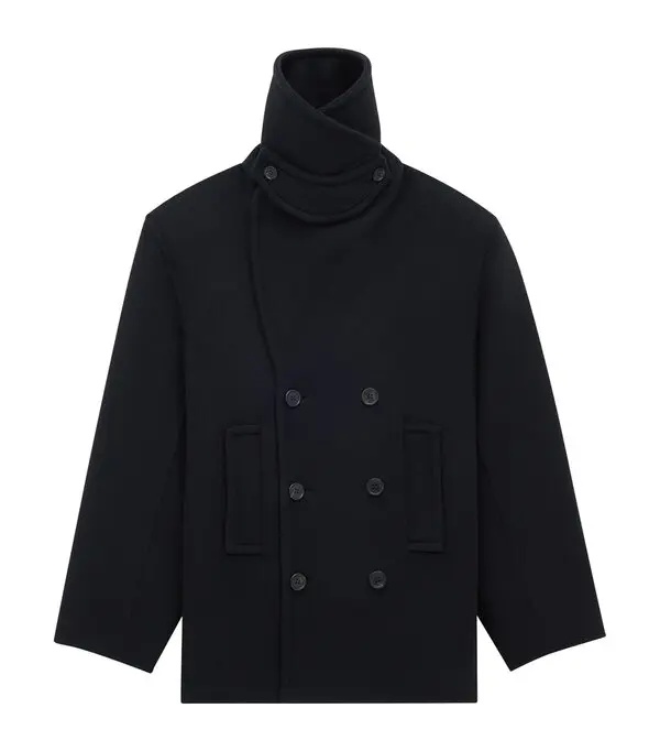 Saint Laurent Wool Pea Coat