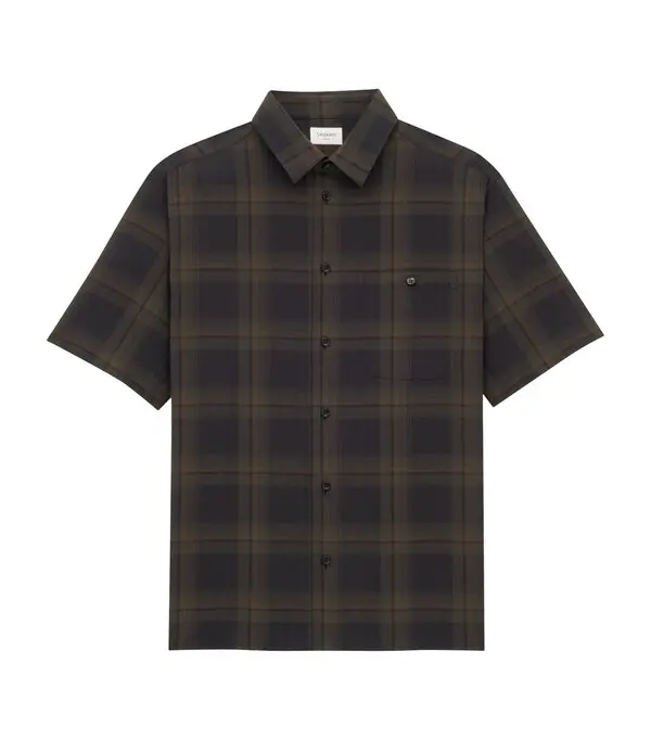 Saint Laurent Cotton Tartan Shirt