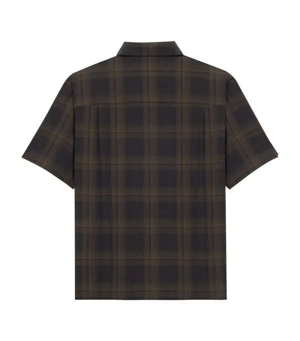 Saint Laurent Cotton Tartan Shirt