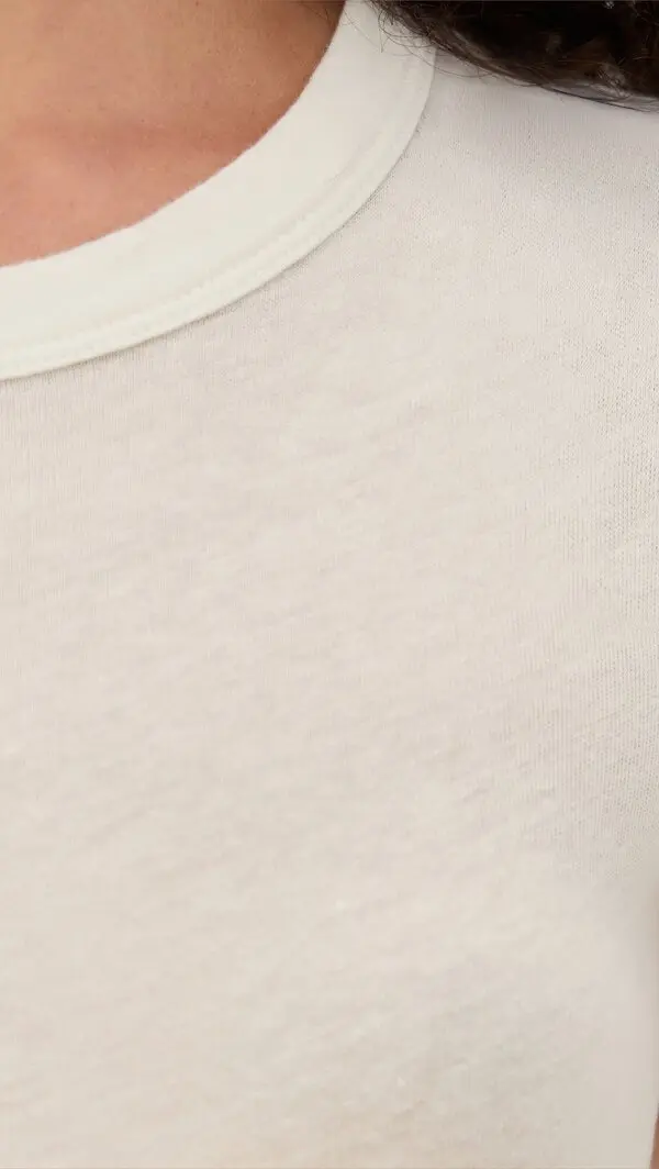 Cotton Citizen Cap-sleeve Jersey Tee