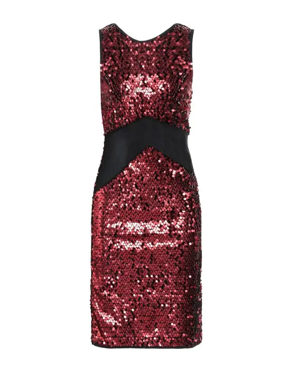 Gaud Sequin Mini Dress In Red - 67% Off | Editorialist