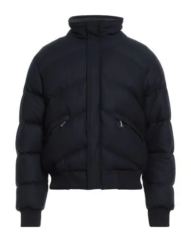Emporio Armani Puffer Jacket With Knitted Trims