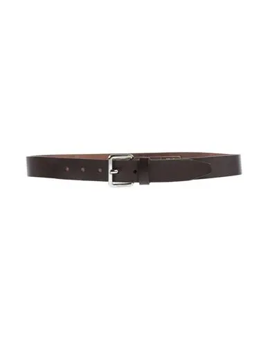 Neil Barrett Leather Belt With Buckle - Brown
