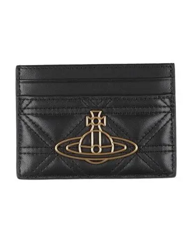 VIVIENNE WESTWOOD Cardholder Leather - Black