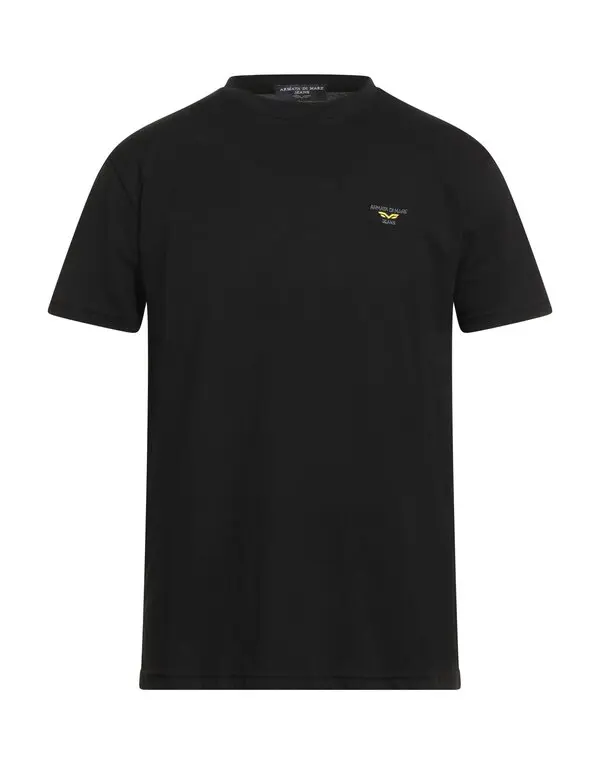 ARMATA DI MARE Jeans T-shirt Size Cotton - Black