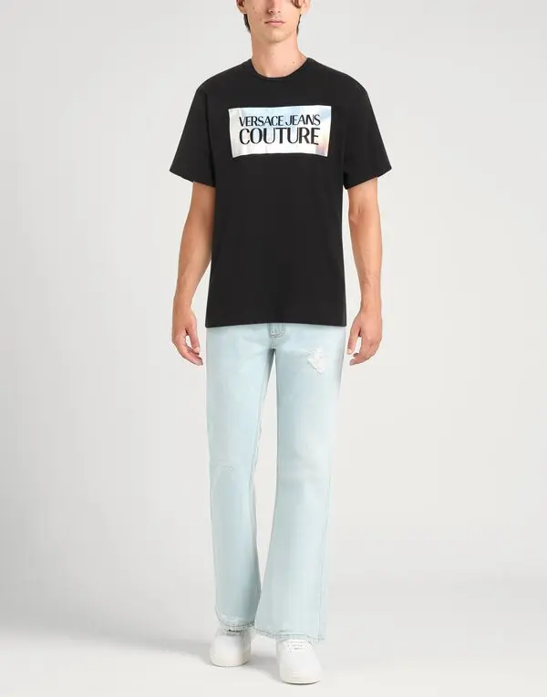 Versace T-shirt Size Cotton - Black