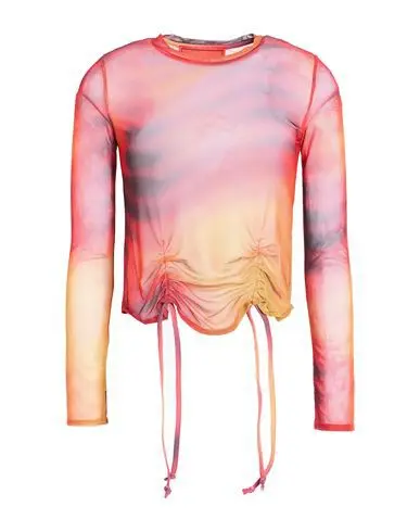 VISION OF SUPER Tulle Tie-dyed Top