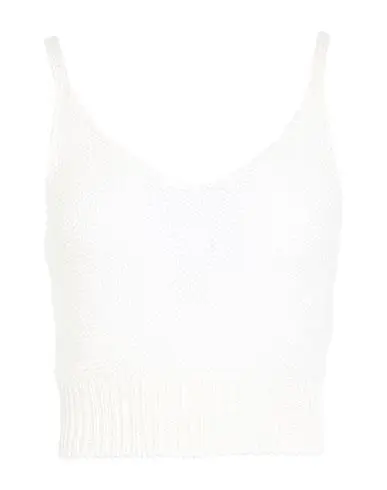 Peserico Knitted Sleeveless Top - White