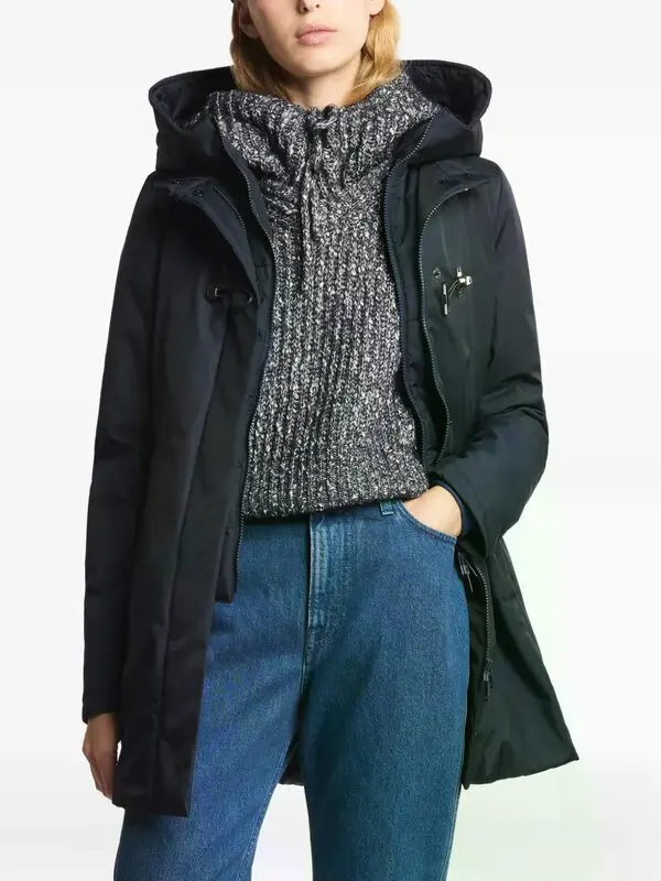 FAY Hooded Parka - Blue