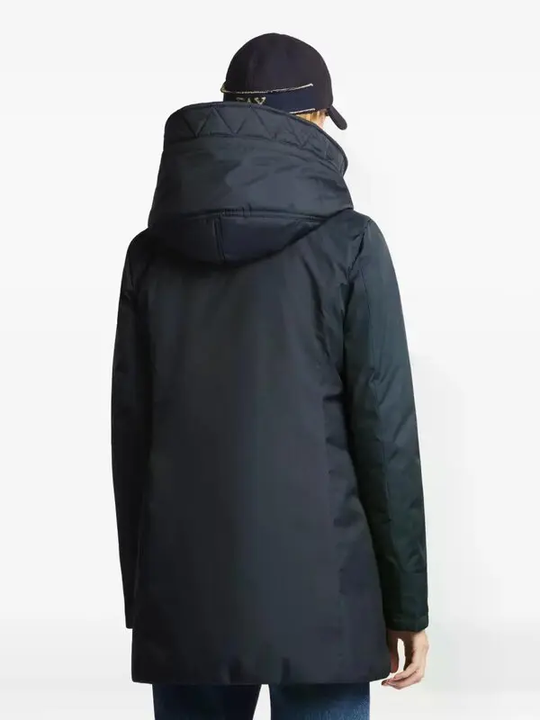 FAY Hooded Parka - Blue
