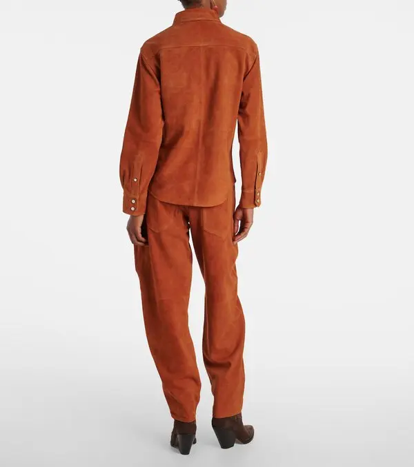Isabel Marant Étoile Delcia Suede Shirt