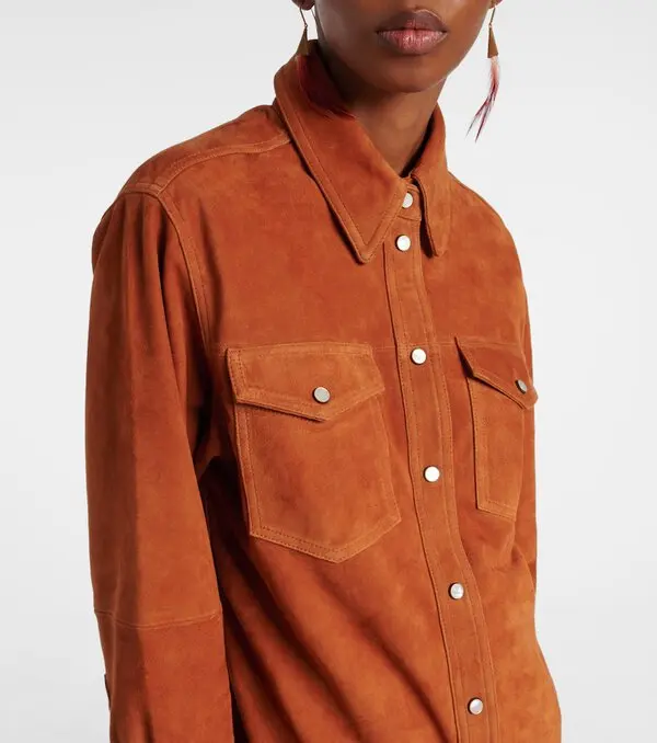 Isabel Marant Étoile Delcia Suede Shirt