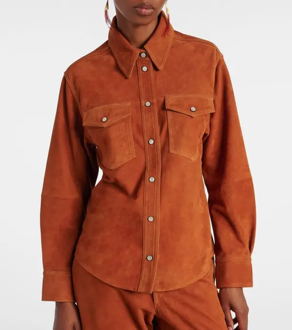 Isabel Marant Étoile Delcia Suede Shirt
