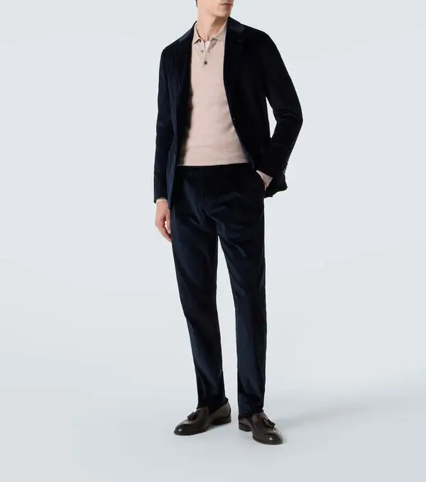 LARDINI Cotton Corduroy Trousers