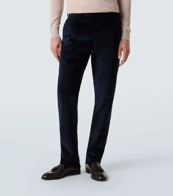 LARDINI Cotton Corduroy Trousers