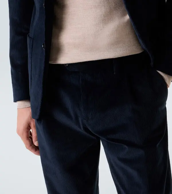 LARDINI Cotton Corduroy Trousers