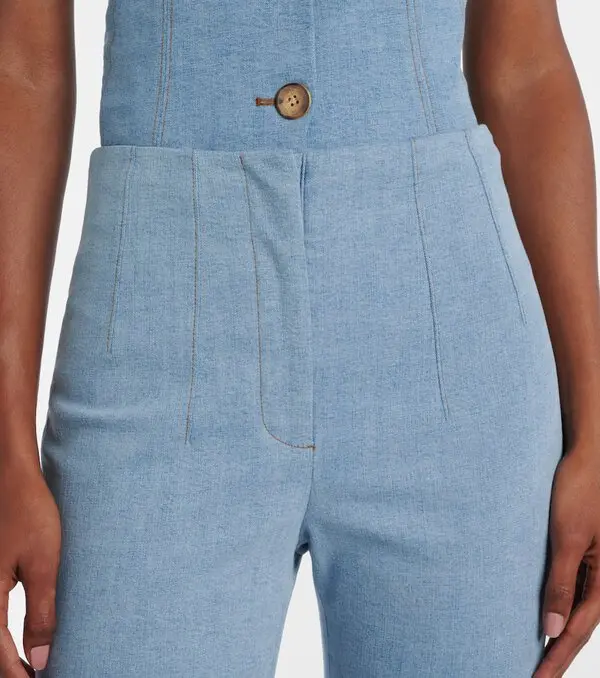 Veronica Beard Hawthorne Flared Jeans - Blue