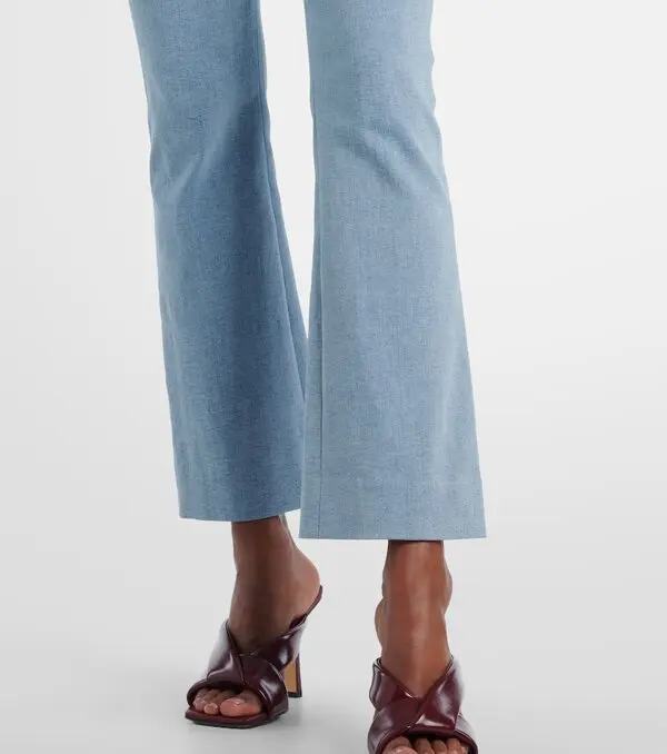 Veronica Beard Hawthorne Flared Jeans - Blue