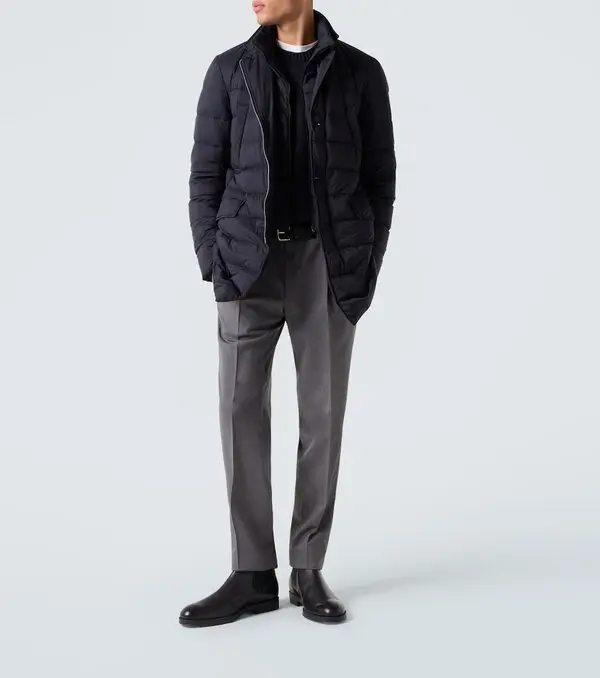 Herno Il Cappotto Down Coat - Black