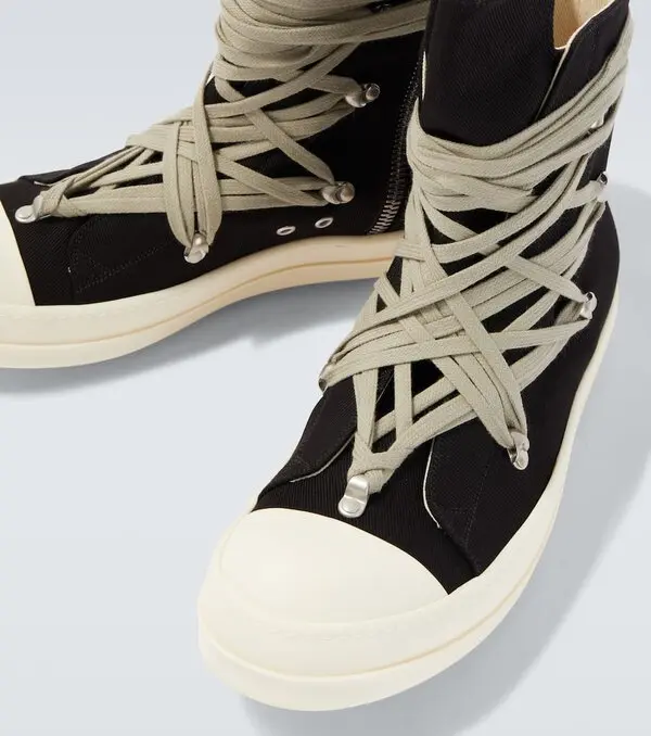 Rick Owens Megalace High-top Sneakers
