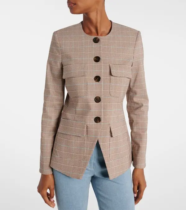 Veronica Beard Orrin Plaid Blazer