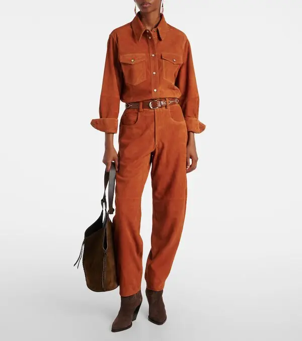 Isabel Marant Étoile Darielle Suede Pants