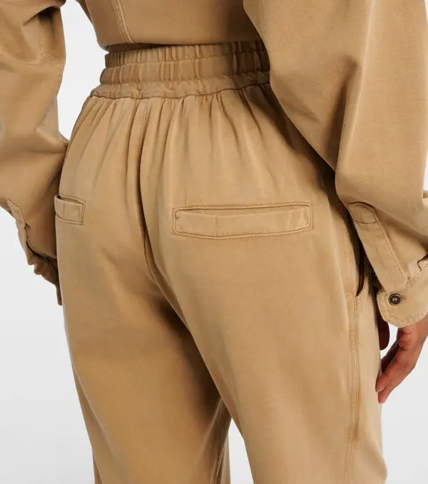 MARANT ETOILE Rozene Cotton Jersey Sweatpants