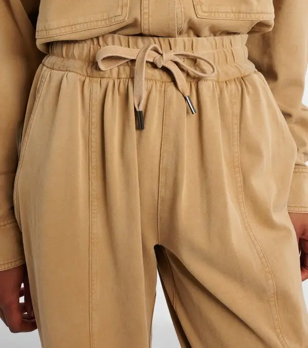 MARANT ETOILE Rozene Cotton Jersey Sweatpants